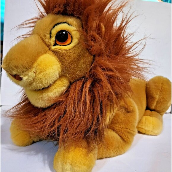 Disney | Toys | Disney The Lion King Simba Large Plush Puppet Vintage ...